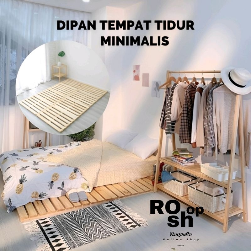Jual Dipan Kayu Kasur Minimalis / Dipan kayu Palet / Dipan Kasur ...