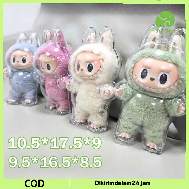 Jual Labubu Case Acrylic Resin Case Pvc Pouch Labubu Boneka Protection ...