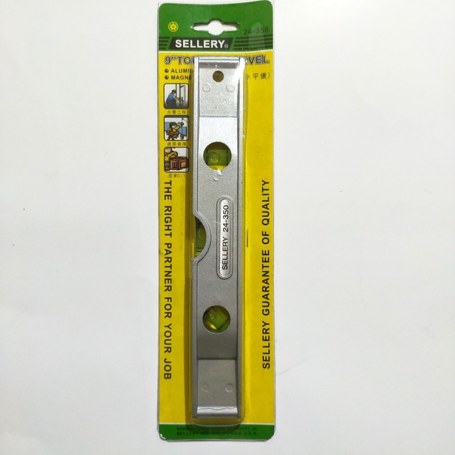 Jual Waterpass / Water Pass Allumunium Torpedo Level 9" SELLERY magnet ...