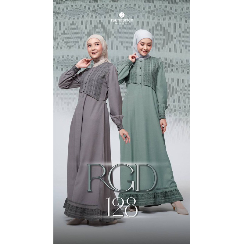 Jual GAMIS TERBARU 2025 RGD 128 BY RAUNA | Shopee Indonesia