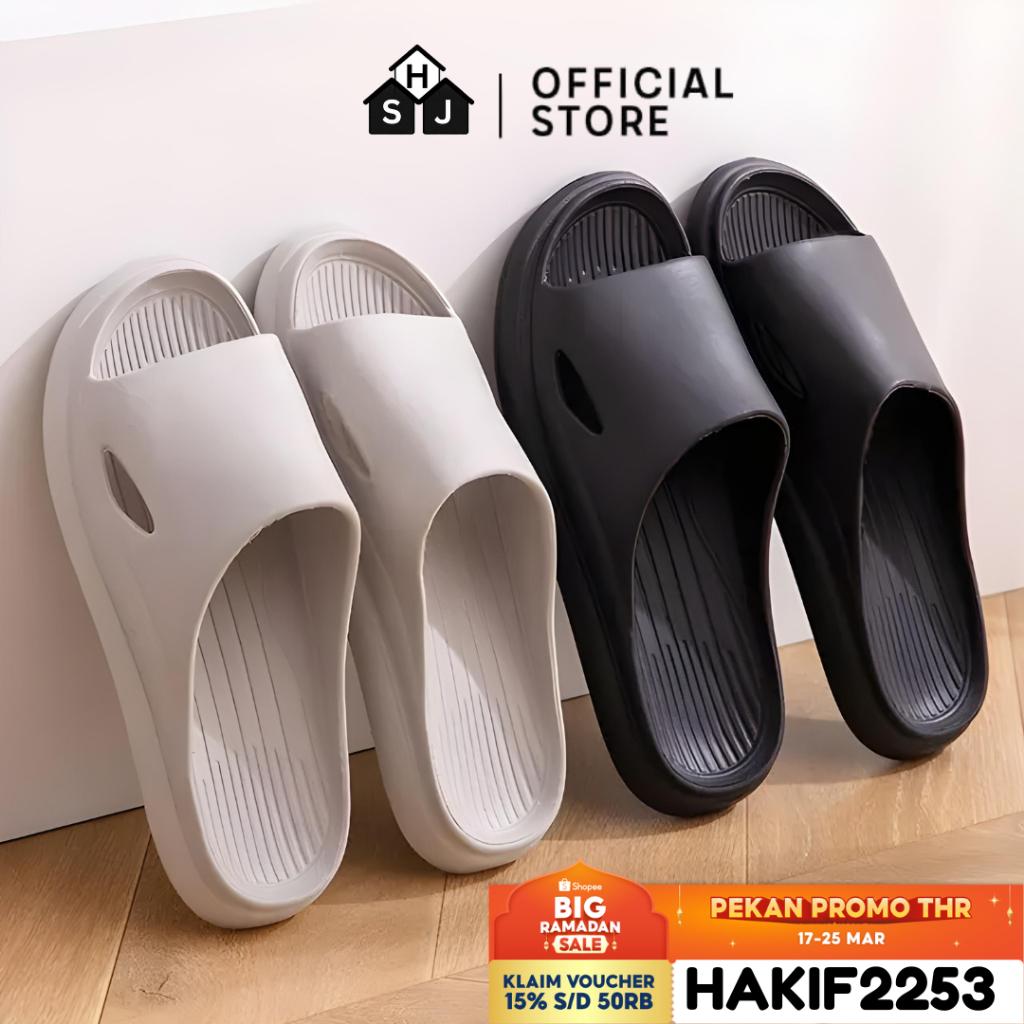 Jual Sandal Karet Pria Sandal Kamar Mandi Slippers Sendal Rumah EVA ...