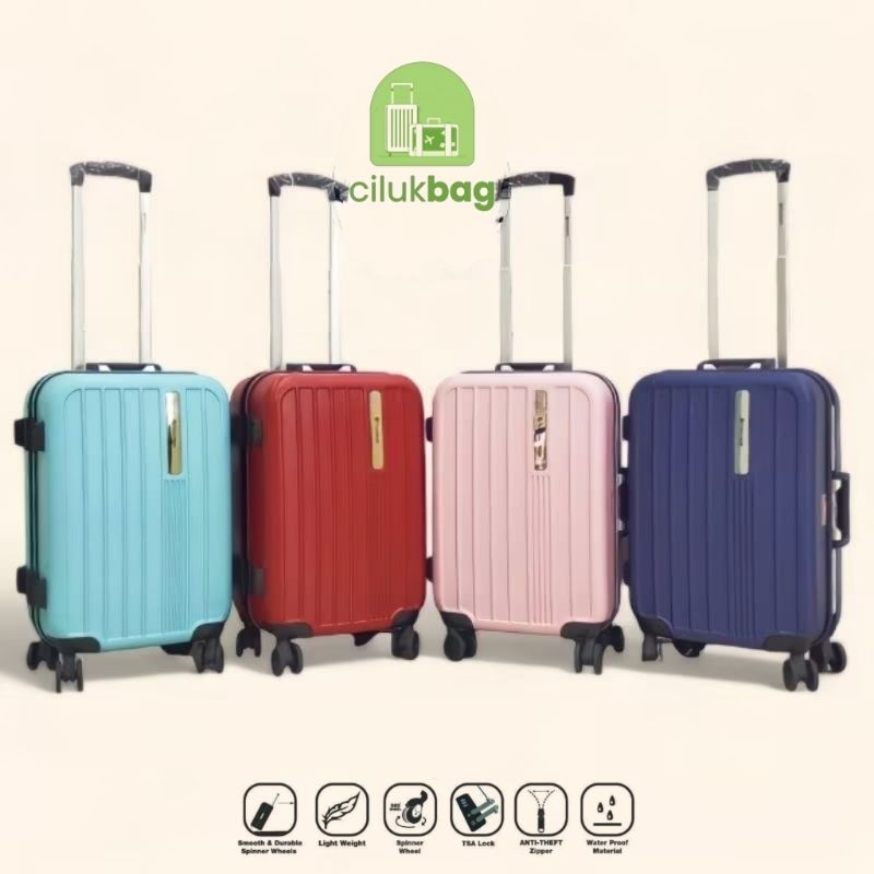 Jual Koper President 20 Inc Cabin Size Hardcase Model Katup No Zipper ...