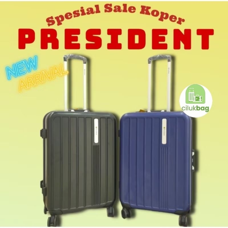 Jual KOPER PRESIDENT 24 INC ORIGINAL SIZE BAGASI | Shopee Indonesia