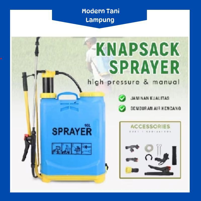 Jual Sprayer Manual 16 Liter Knapsack Sprayer Allat Semprot Pertanian ...