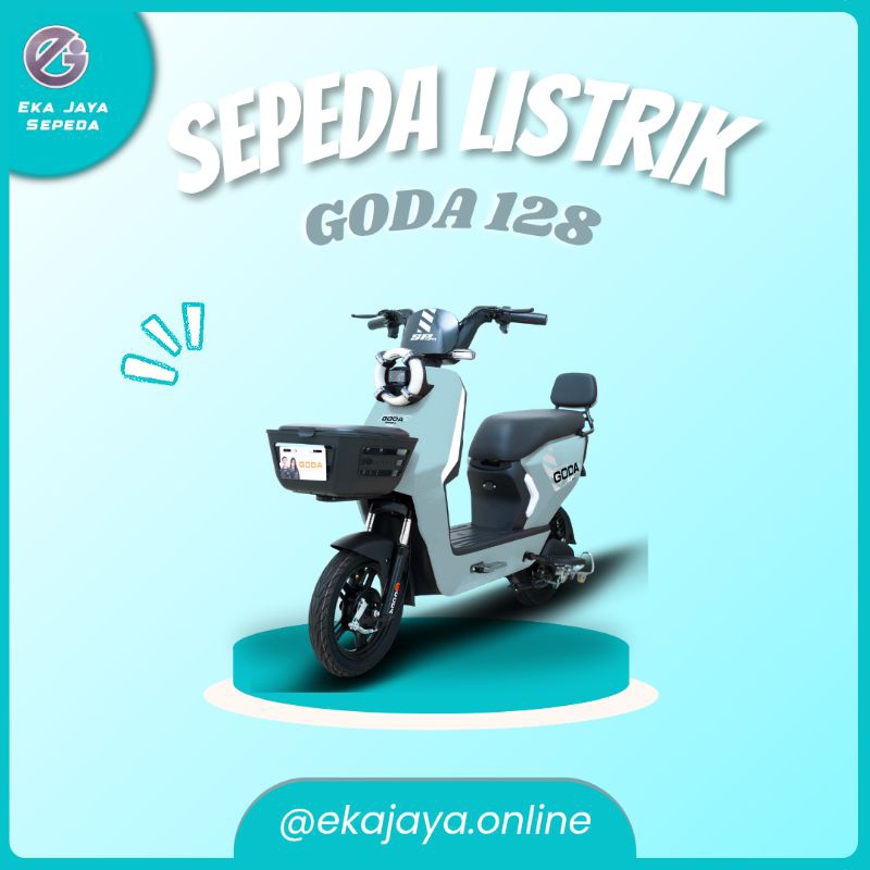 Jual Sepeda Listrik / E-bike Goda GD128 - Sparta | Shopee Indonesia