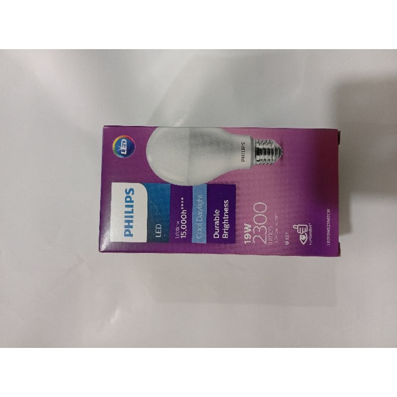 Jual LED philips 19 watt cahaya putih cool daylight 6500K | Shopee Indonesia