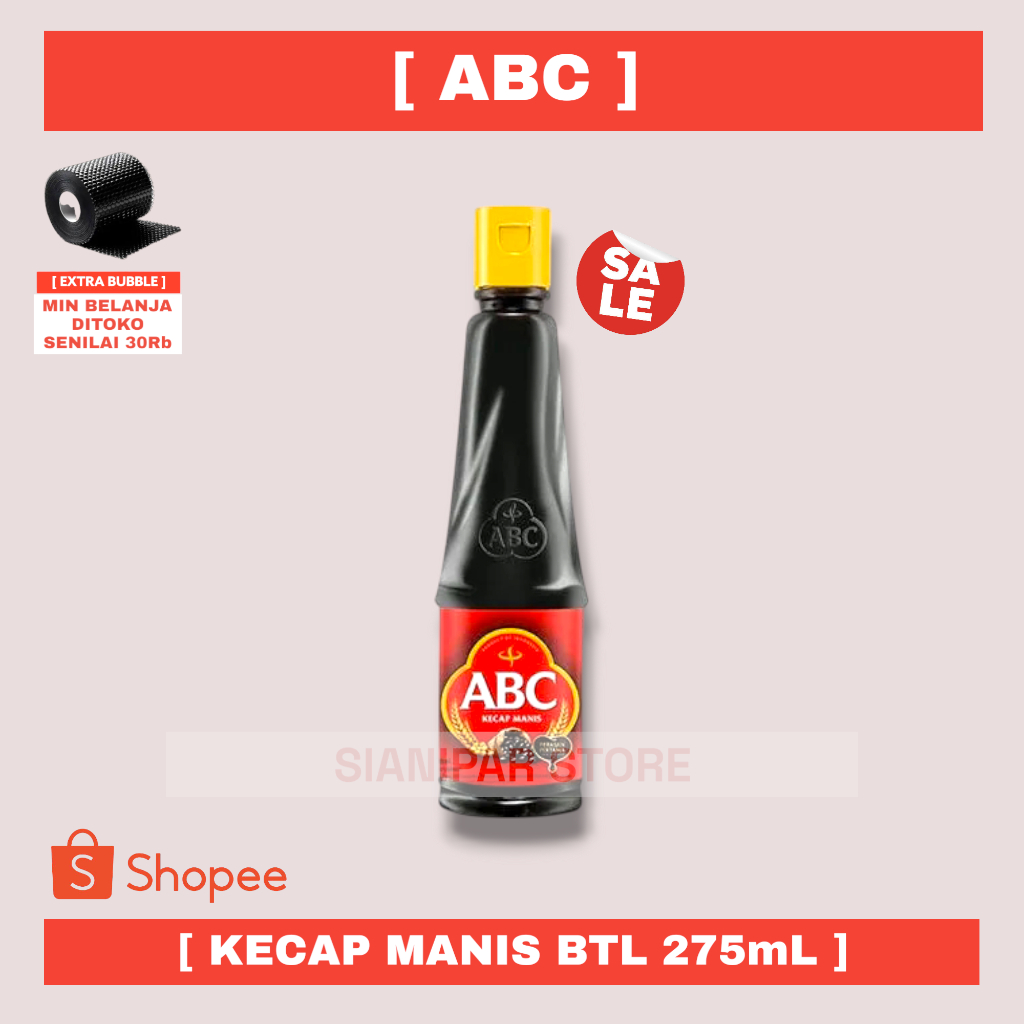 Jual ABC KECAP MANIS BTL 275mL | Shopee Indonesia