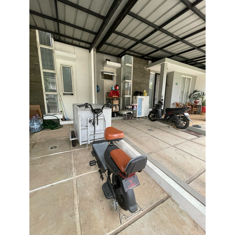 Jual Gerobak sepeda listrik / Gerobak kopi keliling / bisa di pakai ...