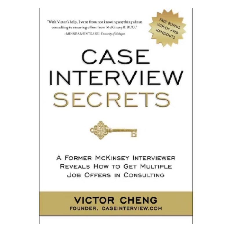 Jual BUKU CASE INTERVIEW SECRETS | Shopee Indonesia
