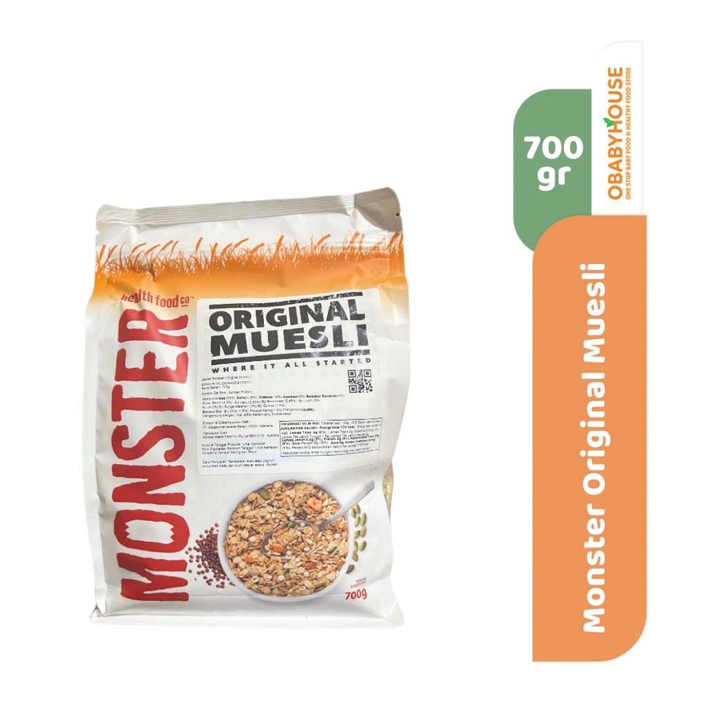 Jual Monster Original Muesli 700 gram | Shopee Indonesia