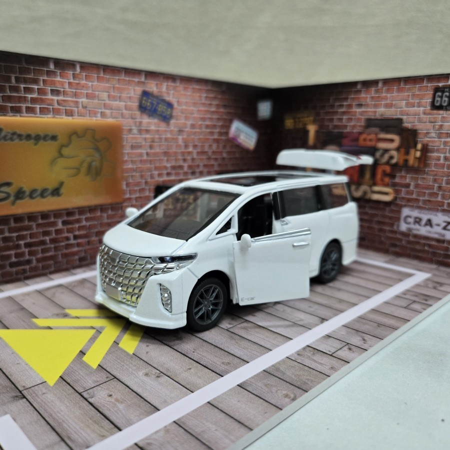 Jual Mainan Anak Mobil Miniatur Die Cast Mobil Alphard Alpard Skala 1: ...
