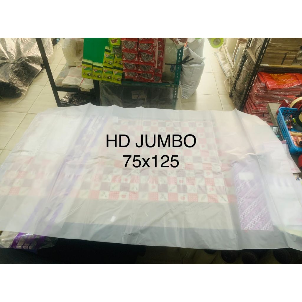 Jual (3 PCS) Plastik HD jumbo | Plastik Hd 75x125 | Plastik koper tebal ...