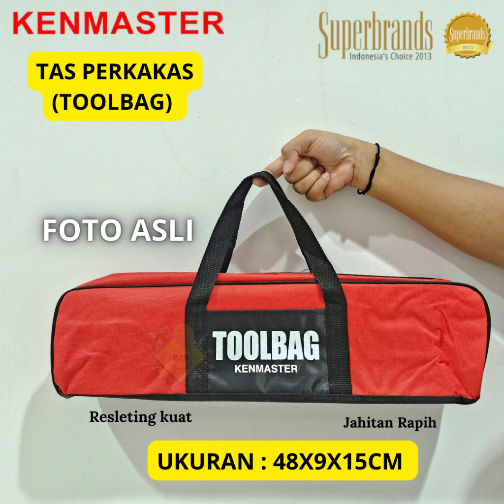 Jual Kenmaster Tas Perkakas Toolbag 48x9x15 cm Ukuran Besar / Tas ...