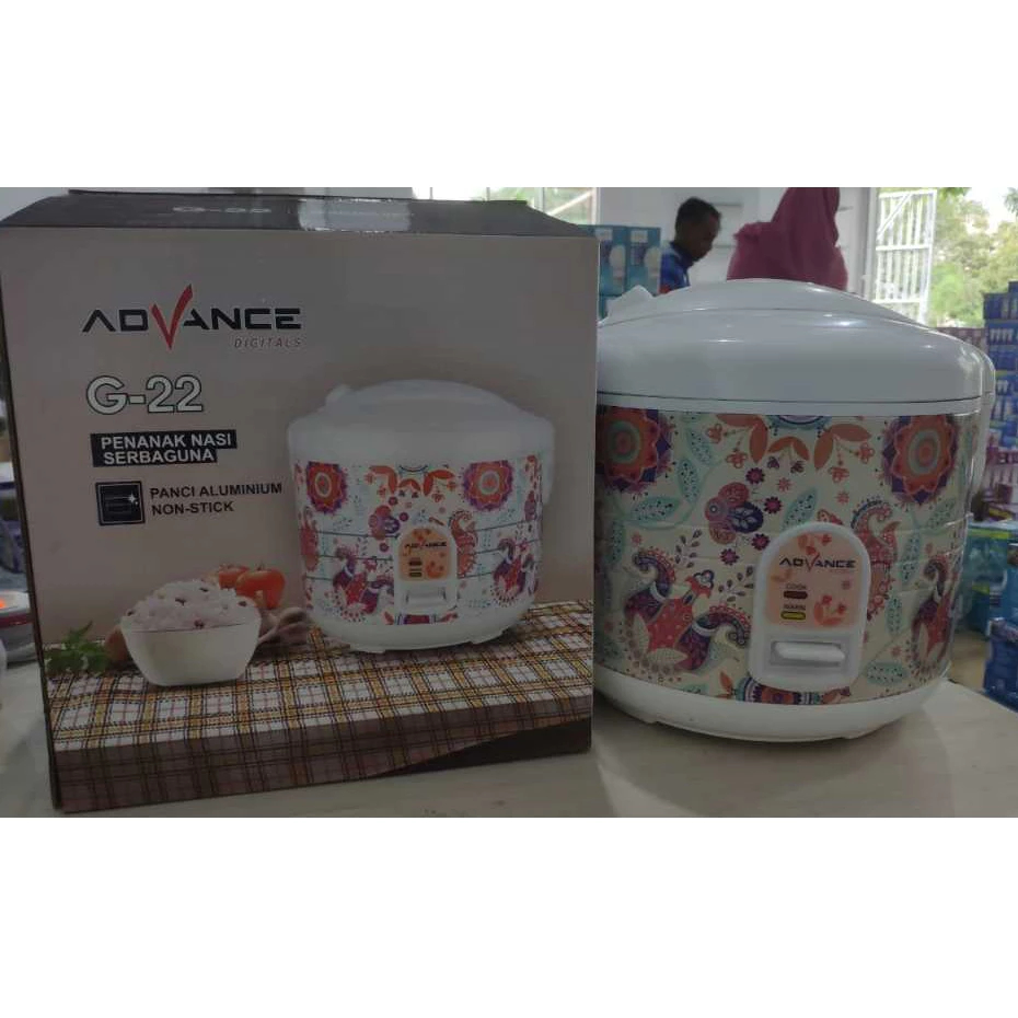 Jual ADVANCE G22 RICE COOKER MAGIC COM PENANAK NASI 3IN1 1.8L | Shopee Indonesia