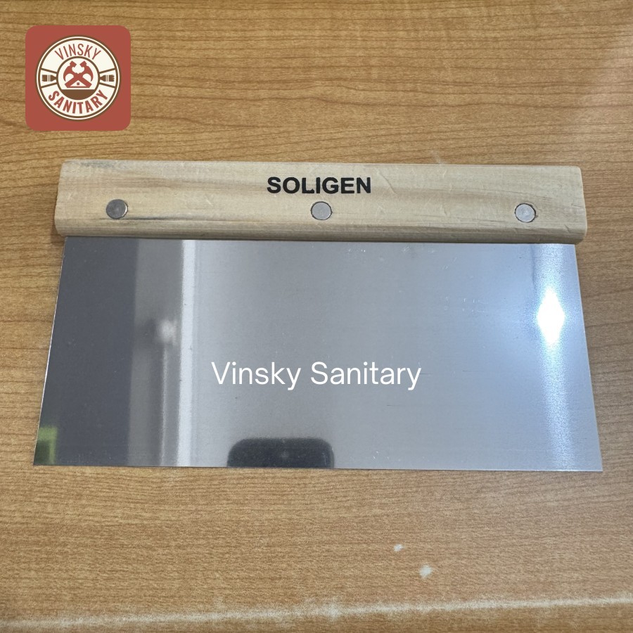 Jual Kape Gipsum SOLIGEN 8 Inch / Kafe Gypsum Scraper Plamir Dempul ...