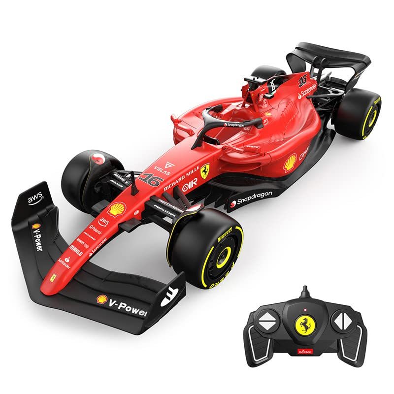 Jual NEW Rastar RC Skala 1/12 Ferrari Formula F1-75 #16 Charles Leclerc ...