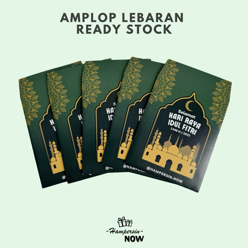 Jual Amplop Lebaran Hari Raya Idul Fitri Angpao THR Eid Mubarak ...