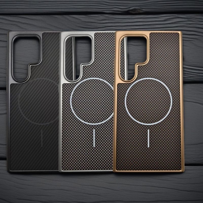 Jual Case Magsafe Karbon Samsung S24 / S24+ / S24 Plus / S24 Ultra / S24 FE / Carbon Fiber ...