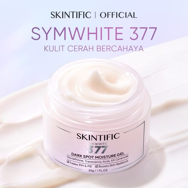 Jual Skintific Symwhite 377 Dark Spot Moisturizer Gel 30g | Shopee Indonesia
