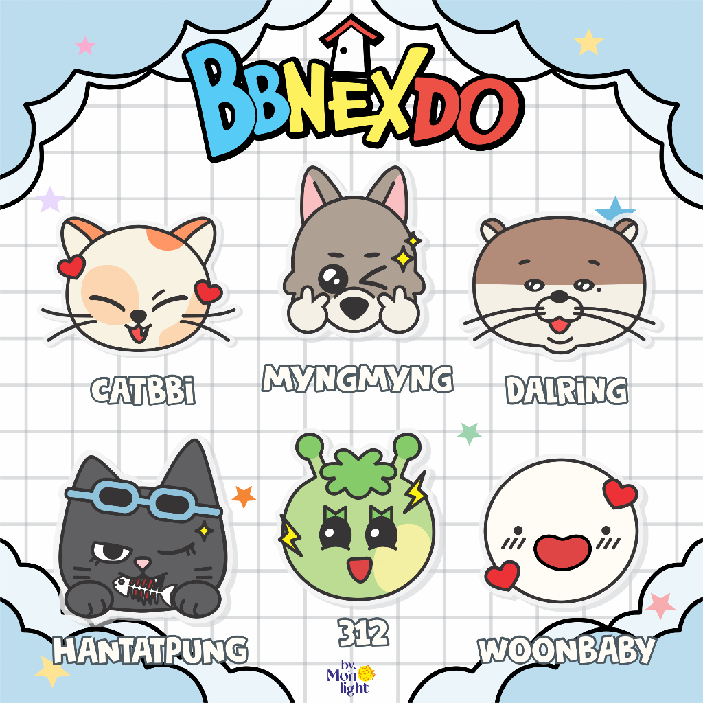 Jual BOYNEXTDOOR - BBNEXDO Character ver. Popsocket/ Phone Holder (Baca ...