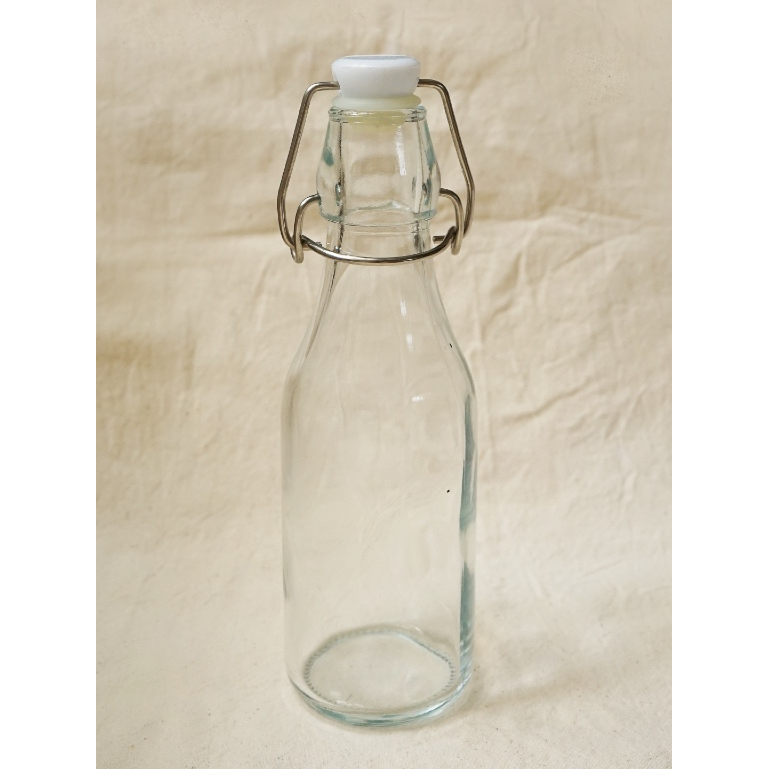 Jual Botol Kaca Flip Top/ Swing Bottle 250ml (Preloved) | Shopee Indonesia