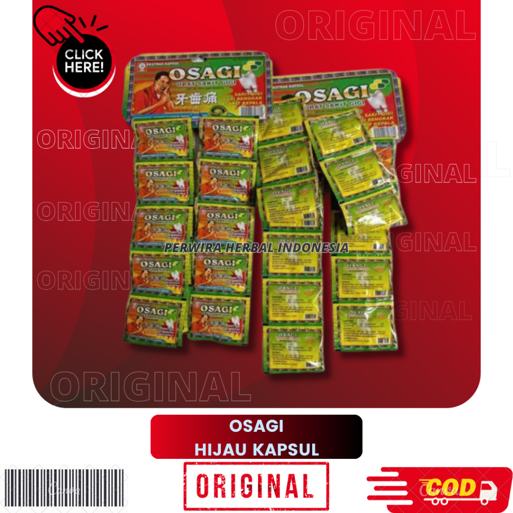 Jual OSAGI KAPSUL ORIGINAL ASLI ISI 20 SASET | Shopee Indonesia