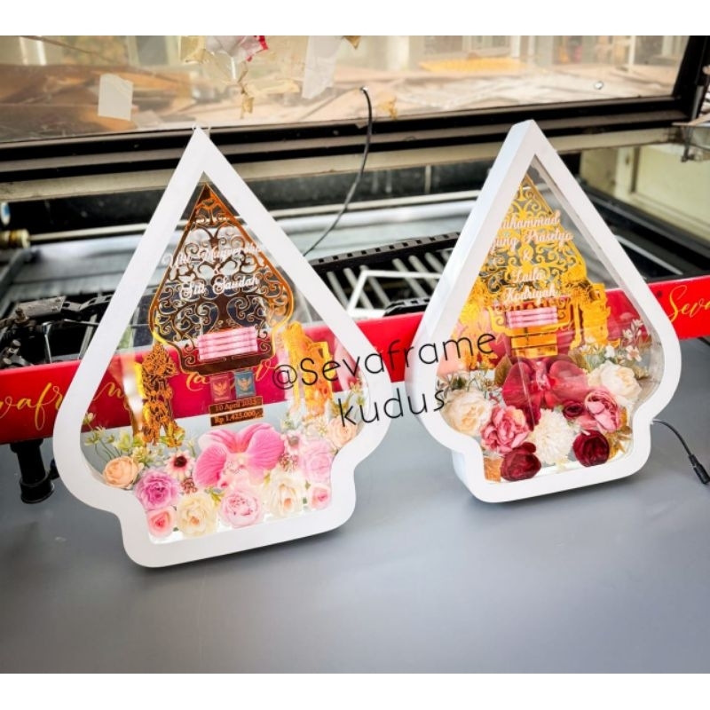 Jual MAHAR GUNUNGAN WAYANG FREE LAMPU LISTRIK | Shopee Indonesia