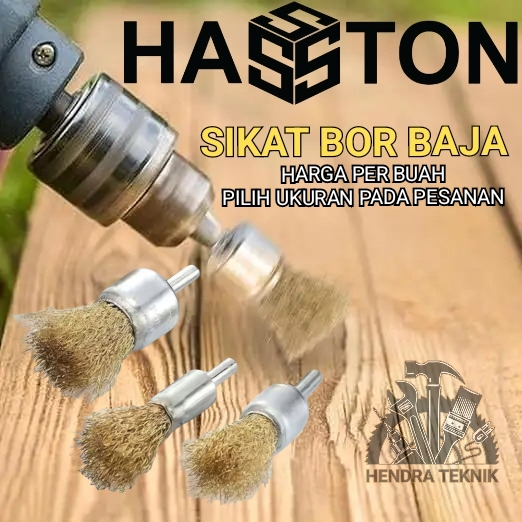 Jual ORIGINAL SIKAT KAWAT BOR SIKAT SAPU LURUS KAWAT BAJA SIKAT ...