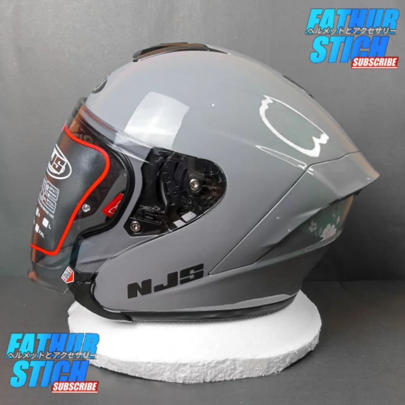 Jual helm NJS KAIROZ V1 FREE SPOILER 3D (ORIGINAL 100%) | Shopee Indonesia