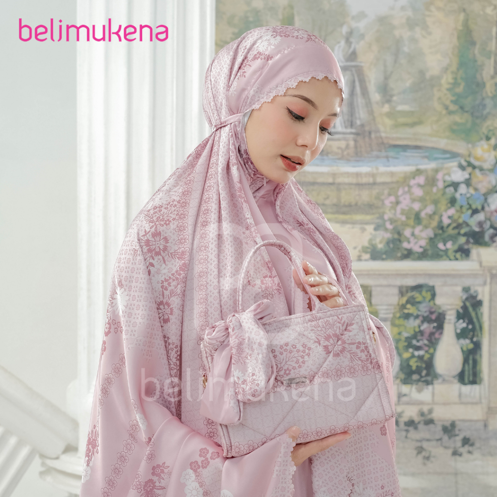 Jual BELIMUKENA PREMIUM - Mukena Dewasa Premium Silk Laser Cut Motif ...