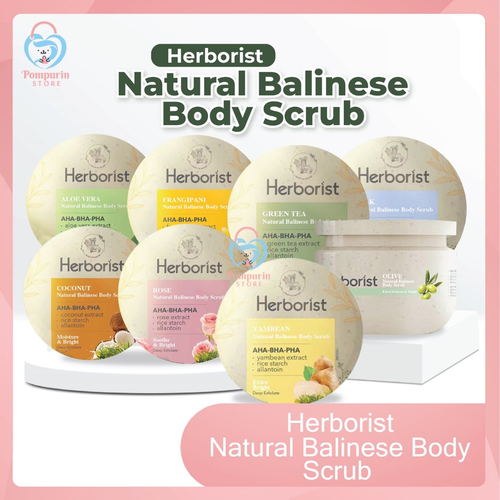 Jual Herborist Natural Balinese Body Scrub - Body Scrub Lulur Wangi ...