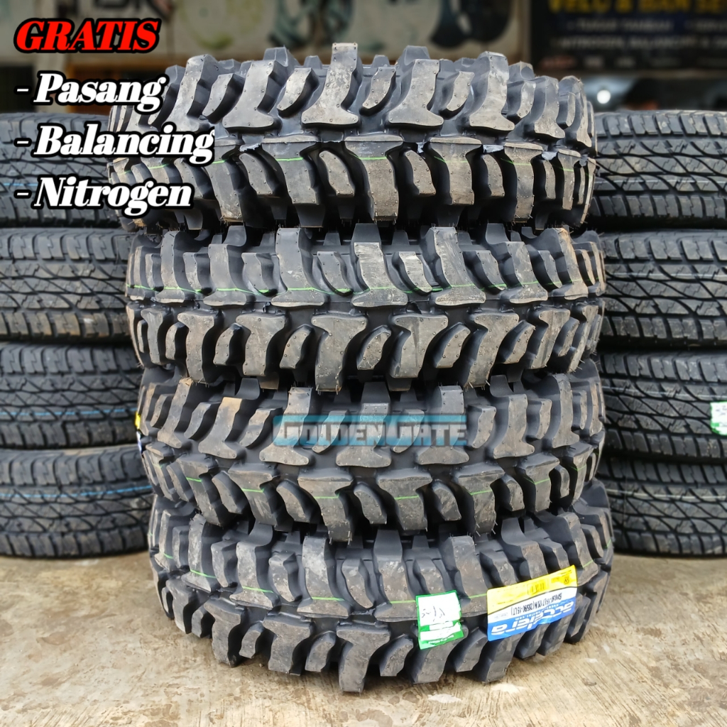 Jual Ban mobil 35 110,5 r15 accelera badak xtreme cocok untuk offroad | Shopee Indonesia