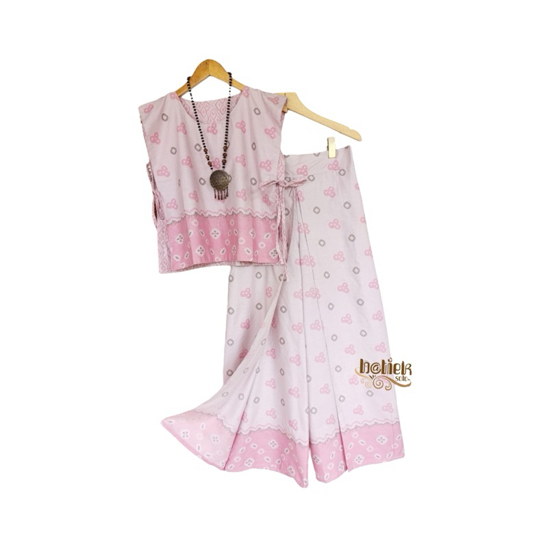 Jual NABIRE ONSET BATIK OUTER KULOT - SETELAN OUTER KULOT BATIK MOTIF ...