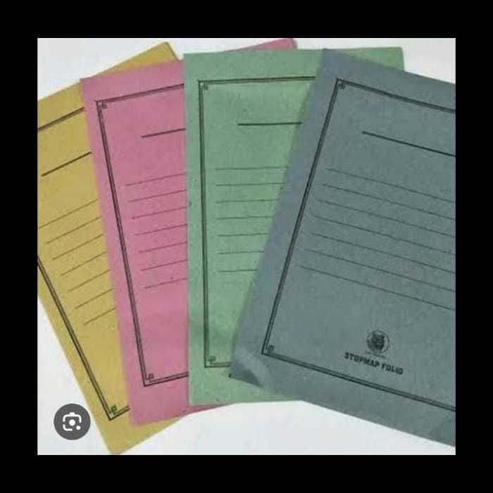 Jual map karton biasa untuk tempat simpan file sehari-hari | Shopee ...