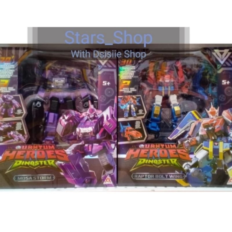 Jual Quantum Heroes Dinoster Raptor Bolt wing / Mosa Strom / Raptor ...