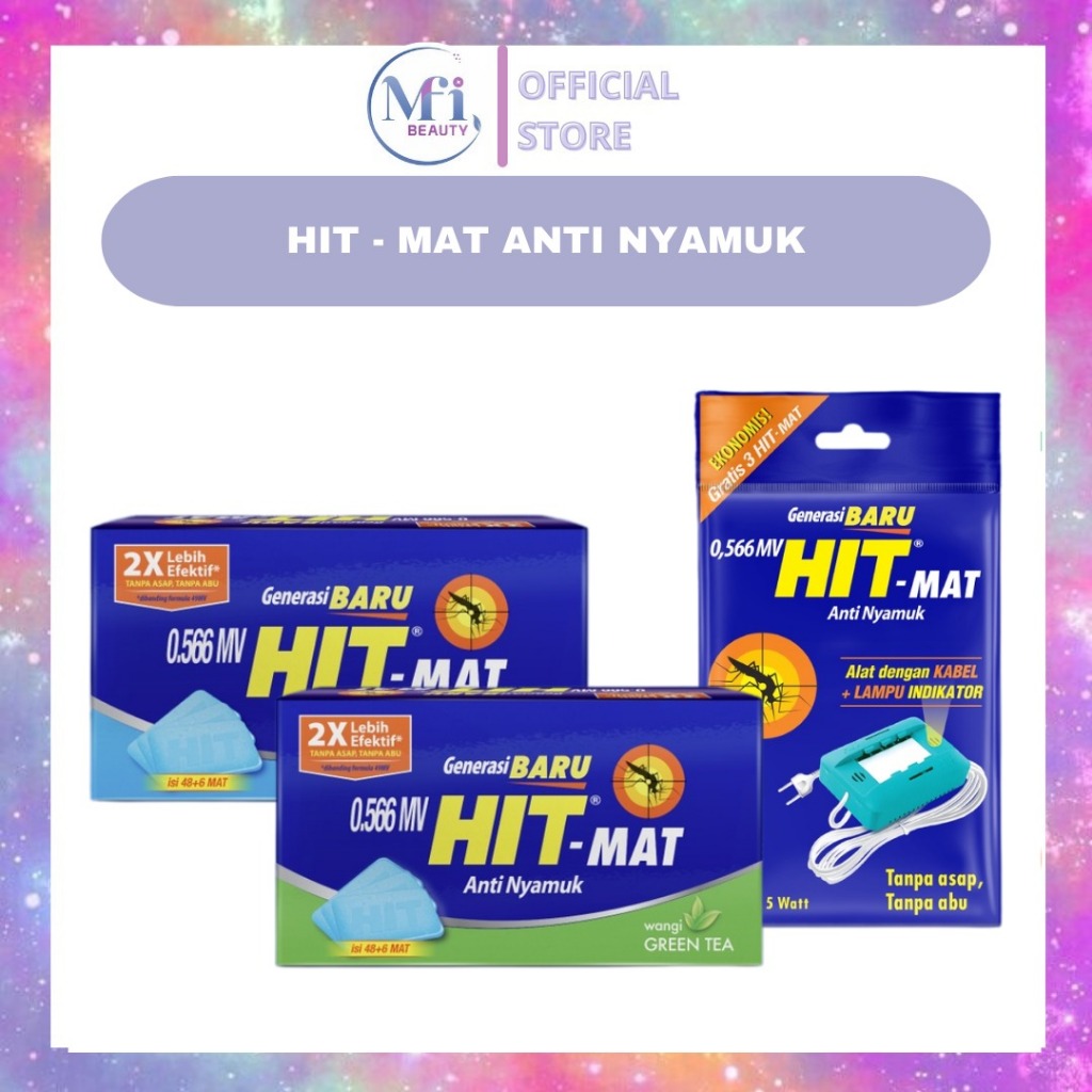 Jual MFI - Hit Mat Alat & Refill Anti Nyamuk Elektrik | Refill Isi 48 ...