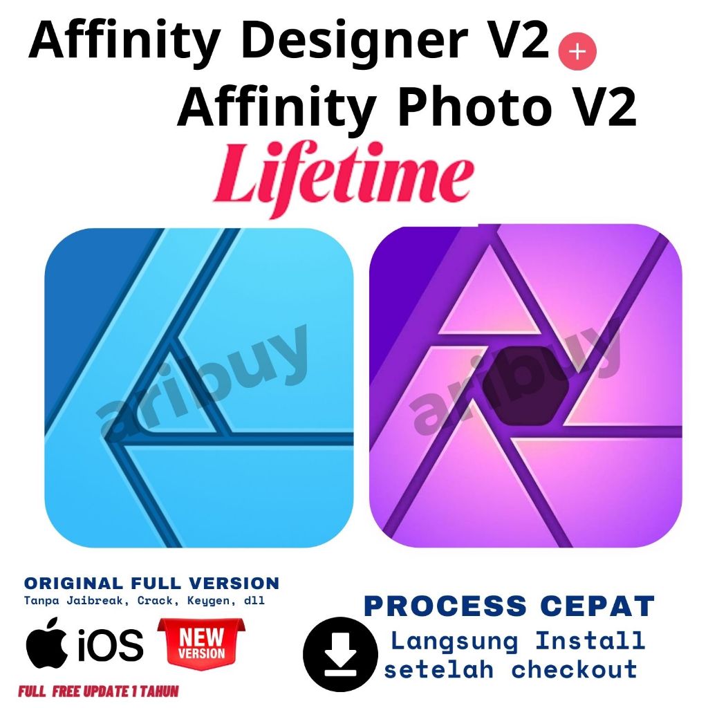 Jual Paket Affinity Designer+Affinity Photo for iPad – Solusi Lengkap ...