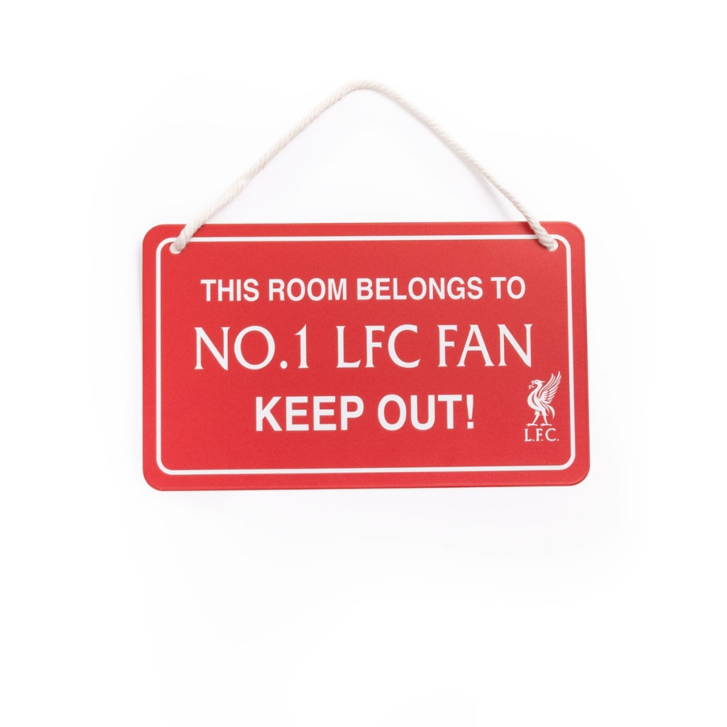 Jual Liverpool FC Door Sign - Official LFC Accessories Door Sign ...