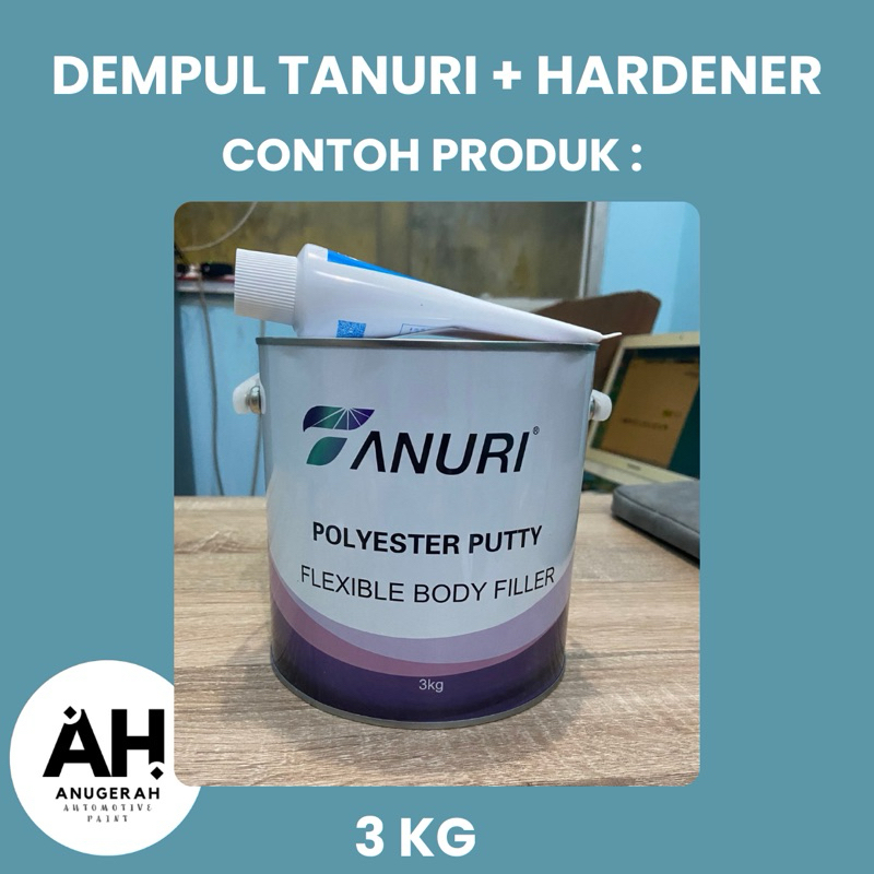 Jual Dempul Tanuri Galon 3KG + Obat | Shopee Indonesia