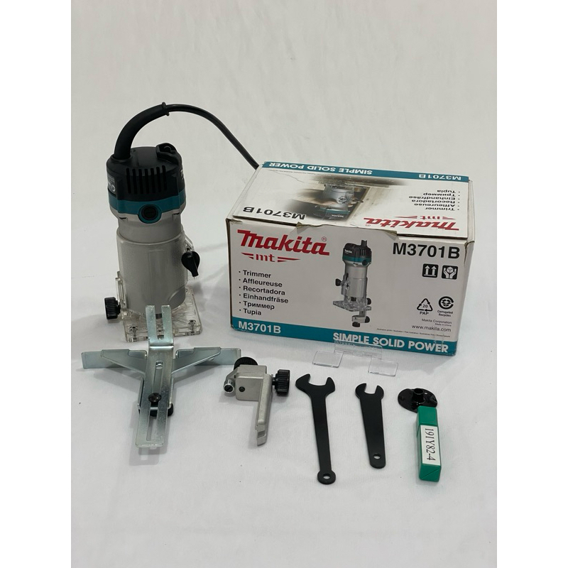 Jual mesin trimmer m3701 makita / mesin profil 6mm kayu router wood ...