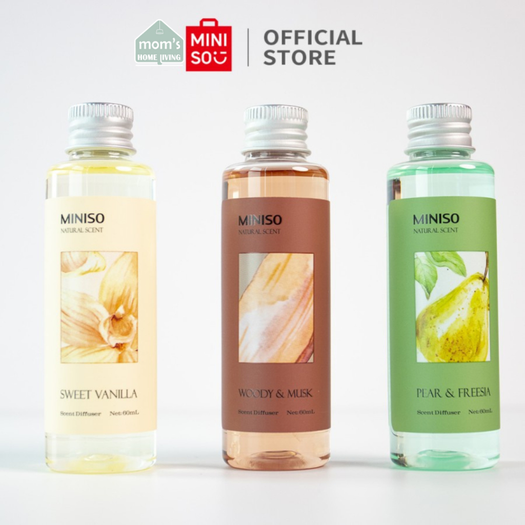 Jual MINISO Pengharum Ruangan Refill Reed Diffuser Parfum Ruangan 60ml ...