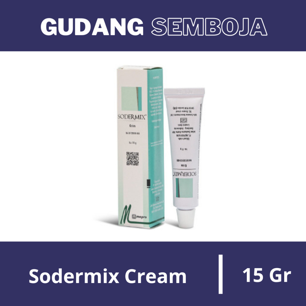 Jual Sodermix Krim 15 Gr / Membantu Memudarkan Bekas Luka | Shopee ...