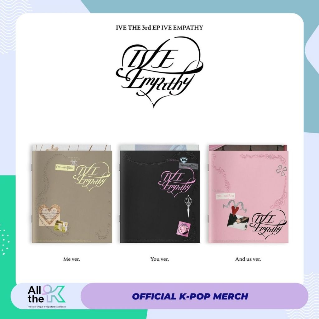 Jual IVE EMPATHY 3RD EP ALBUM - Official Kpop Album | Shopee Indonesia