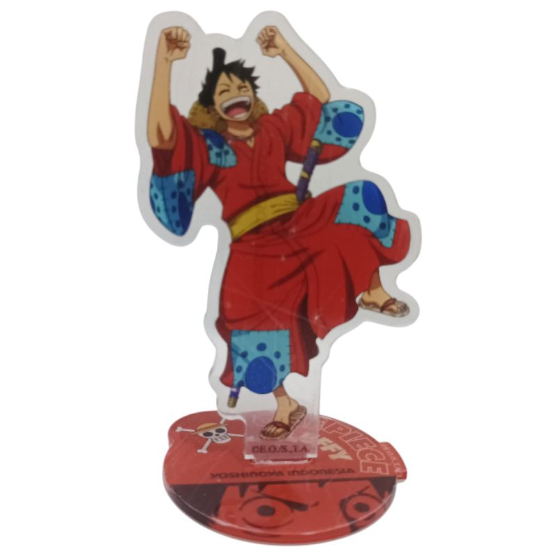 Jual One Piece x Yoshinoya Acrylic Standee Complete Set Kimono Version ...