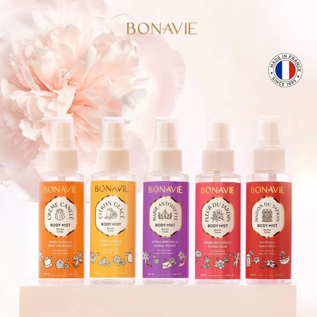 Jual BONAVIE Body Mist Parfum - 100mL | Shopee Indonesia
