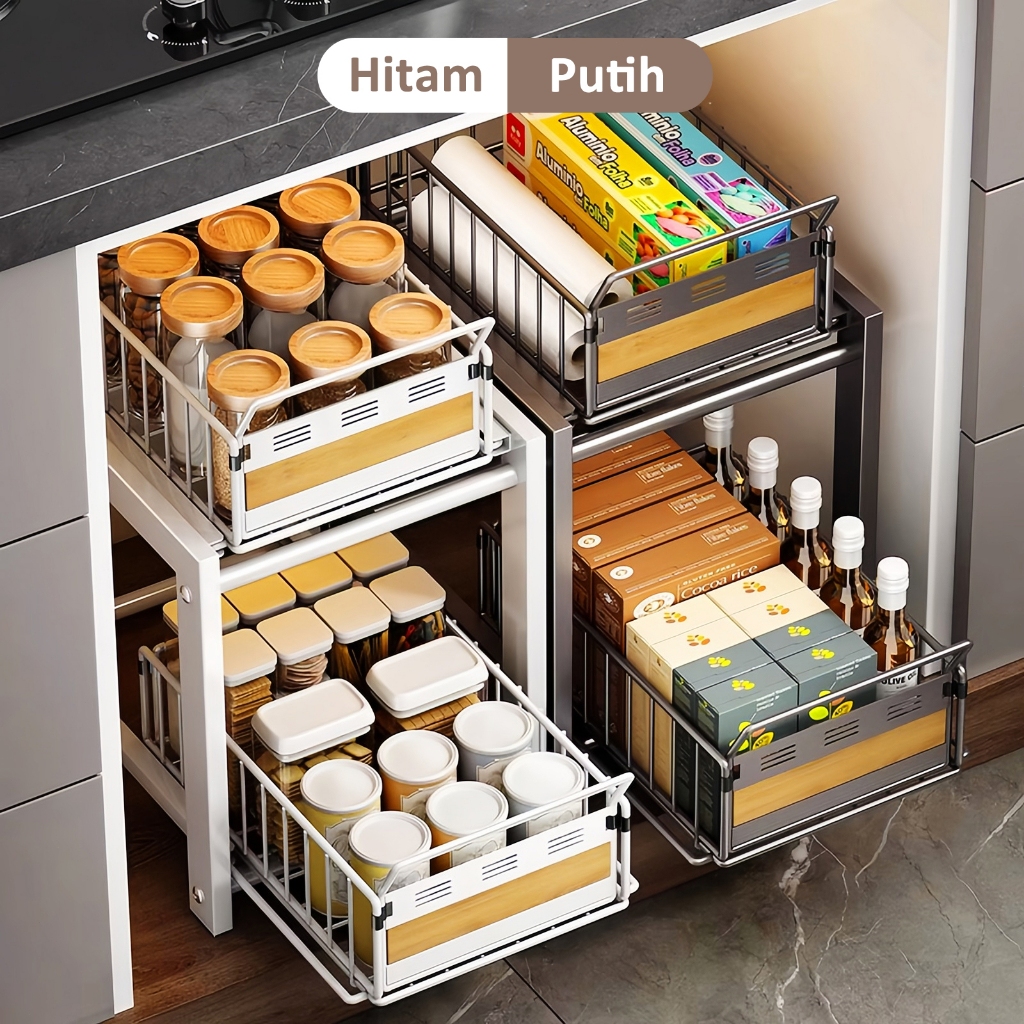 Jual [Whispers] iSPECLE Rak Dapur Bawah Wastafel Rak Kabinet Lemari ...