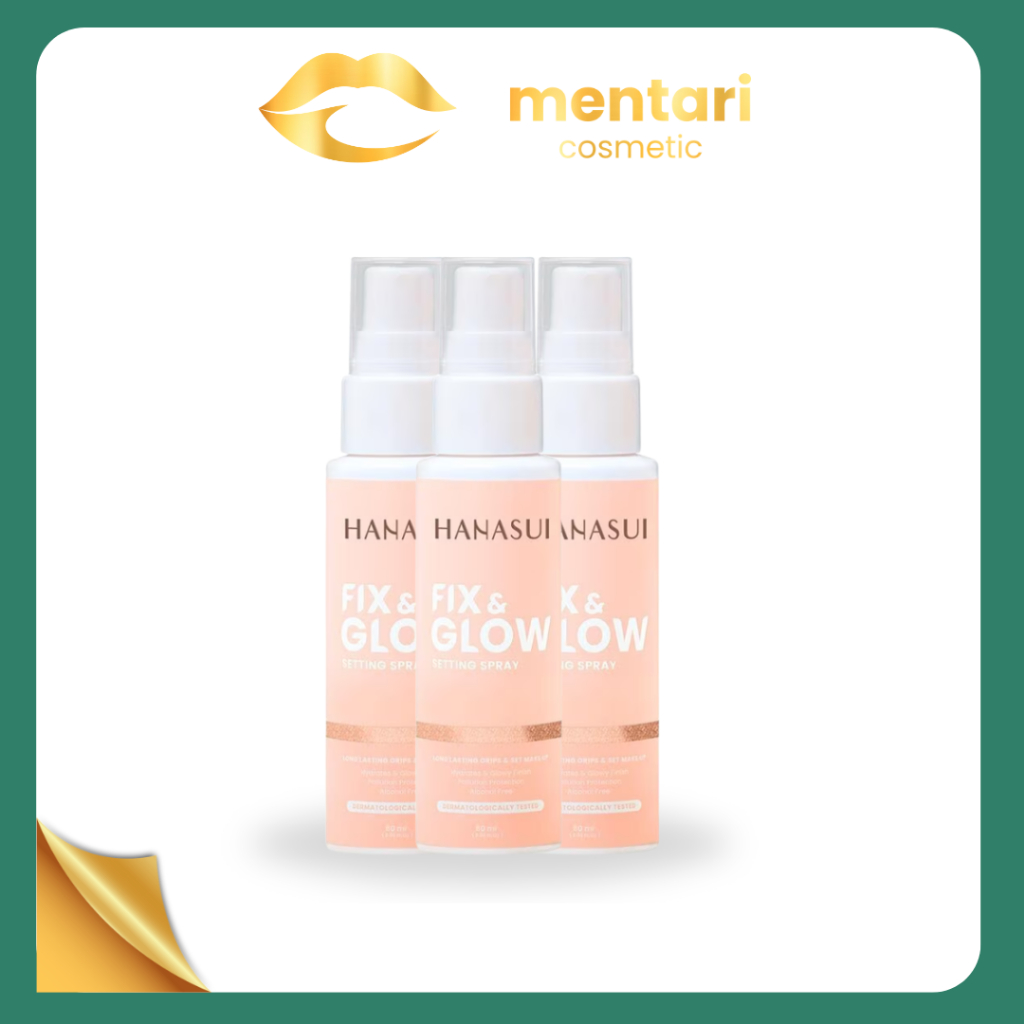 Jual HANASUI FIX & GLOW SETTING SPRAY | Shopee Indonesia