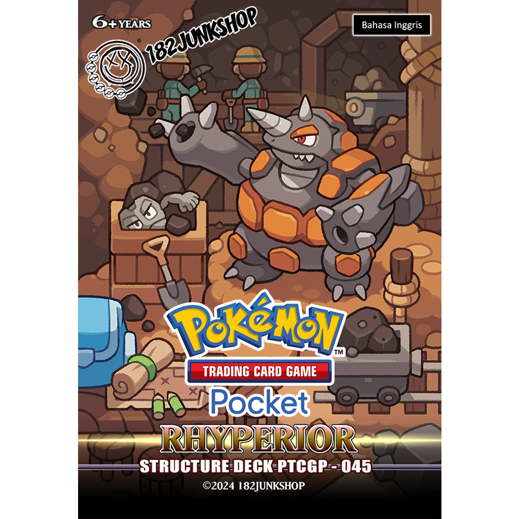 Jual Pokemon TCG Pocket Deck 045 - Rhyperior Deck - Non ORI | Shopee ...