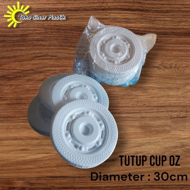 Jual TUTUP CUP GELAS PLASTIK JENIS CUP OZ 1 PACK 50 pcs | Shopee Indonesia
