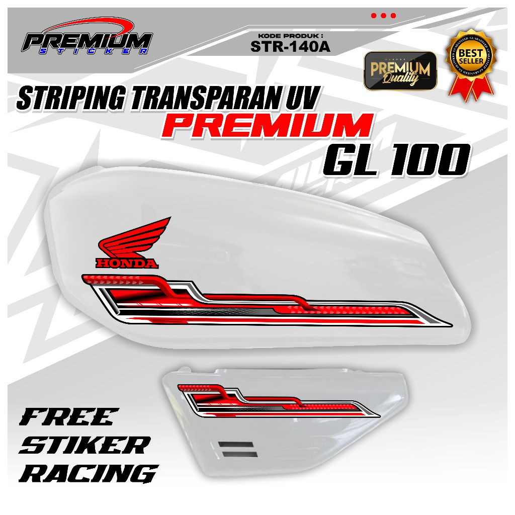 Jual STRIPING STIKER TRANSPARAN LIS BODY GLMAX GLNEO TECH-STIKER ...